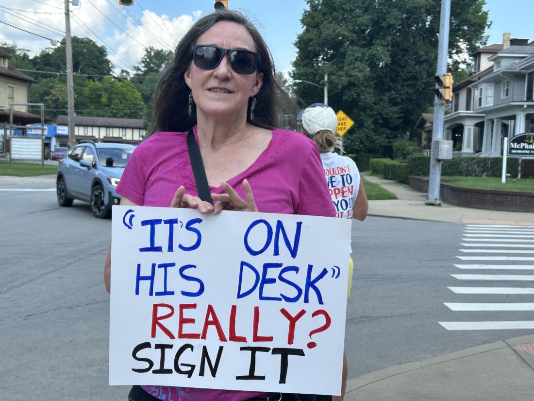 Story and Video: Protesters in Wheeling Demand Action on Federal ...